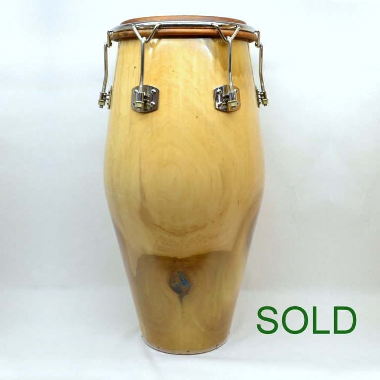 Spalted Poplar Solid Shell Four Conga Set - Manito Percussion