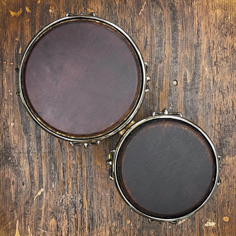 Premium PreMounted™ Bongo Heads: 7-1/4" Macho - Manito Percussion