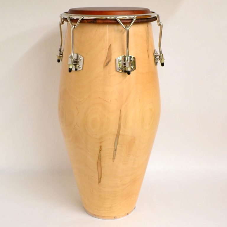 Spalted Poplar Solid Shell Four Conga Set - Manito Percussion
