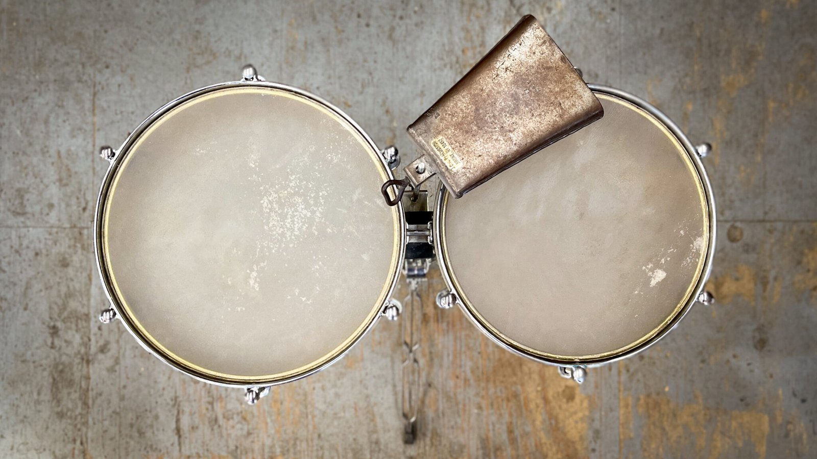 Premium PreMounted™ Timbale Heads- Natural - Manito Percussion
