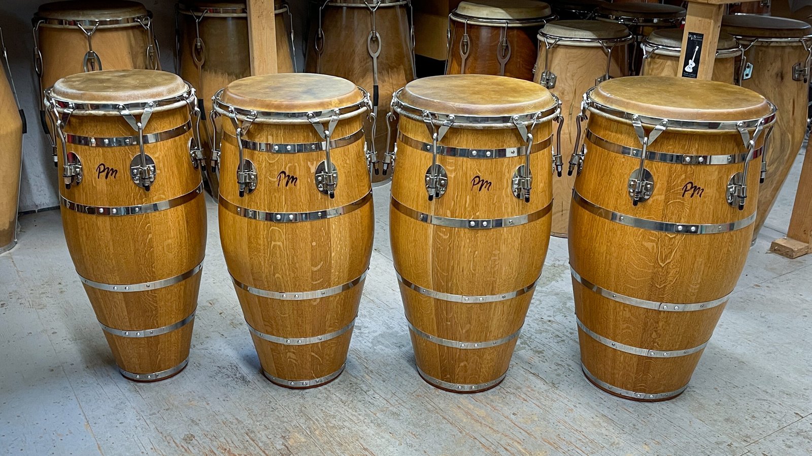 PM Four-Conga Set - Manito Percussion